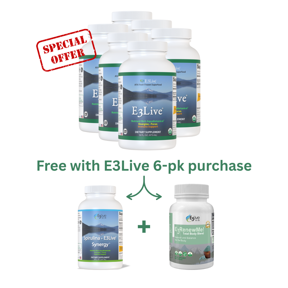E3Live | Live Blue-Green Algae for Health, Vitality, & Endurance