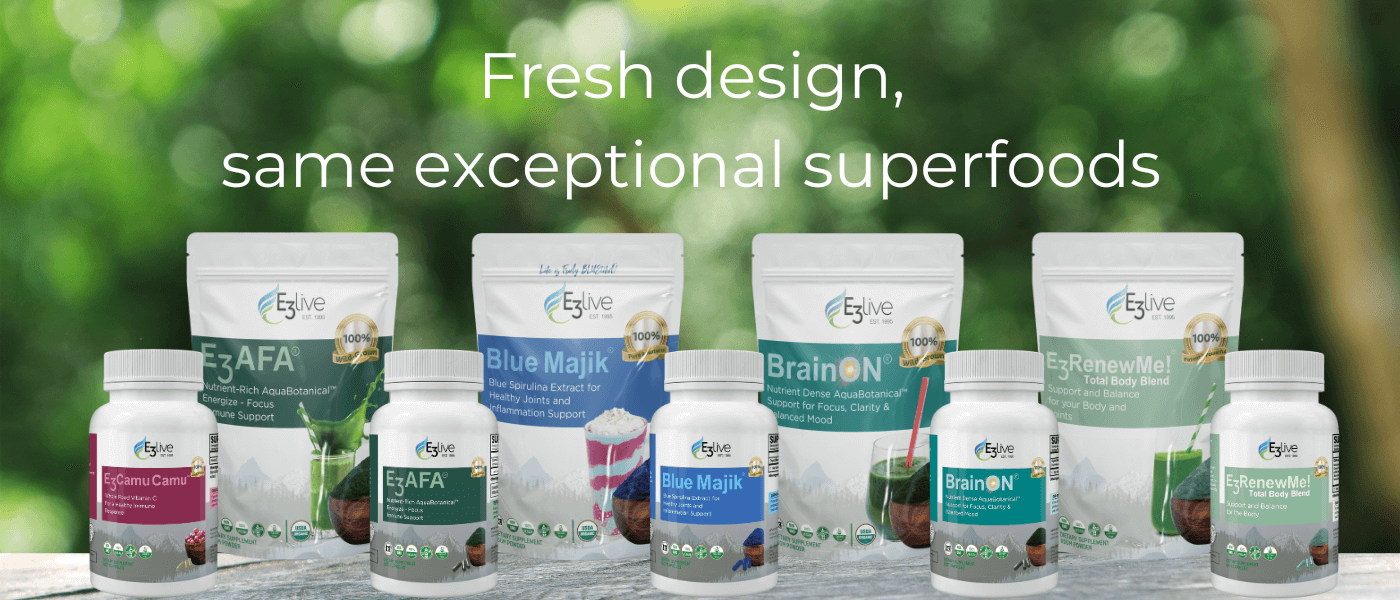 E3Live | Live Blue-Green Algae for Health, Vitality, & Endurance