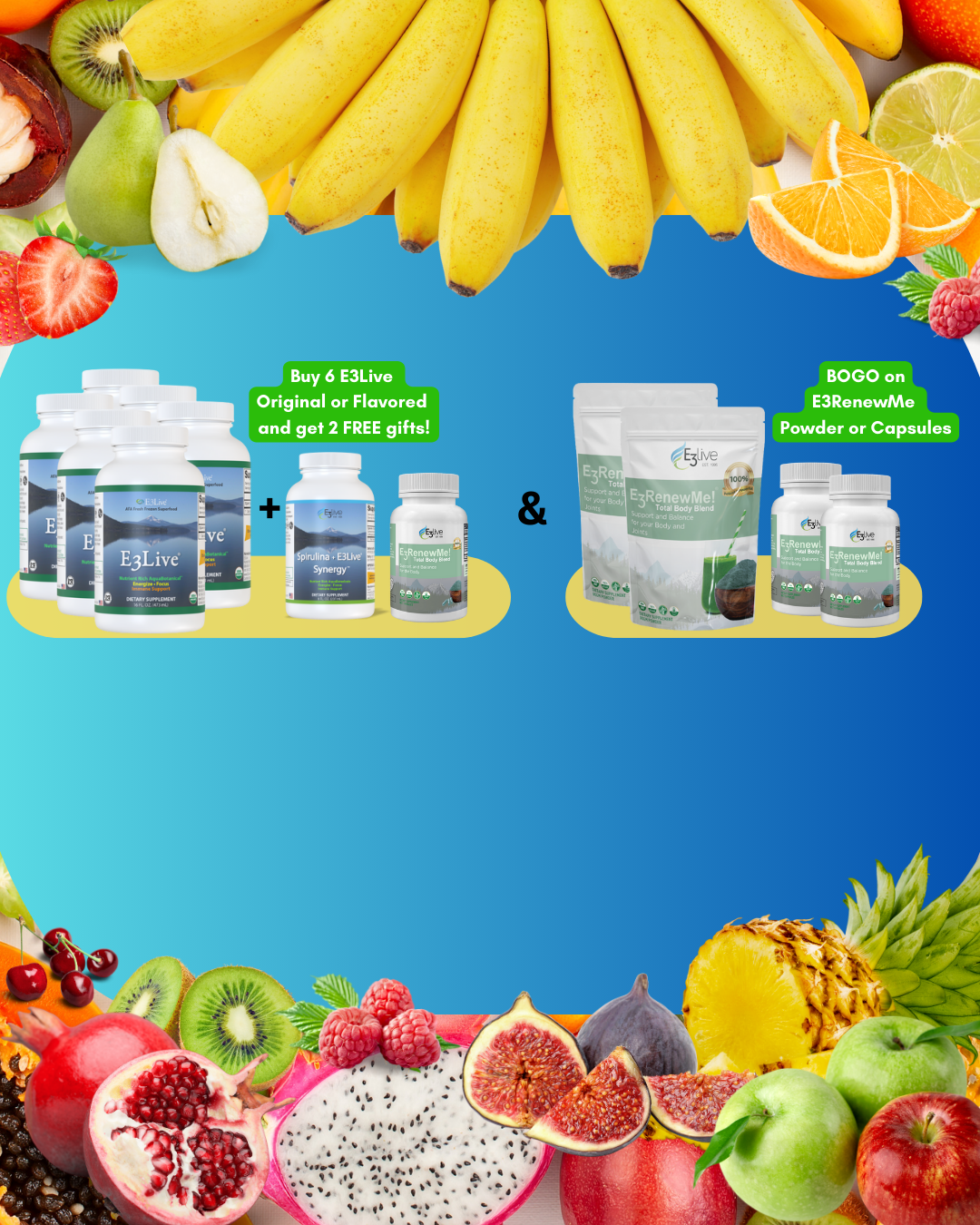 green algae supplement